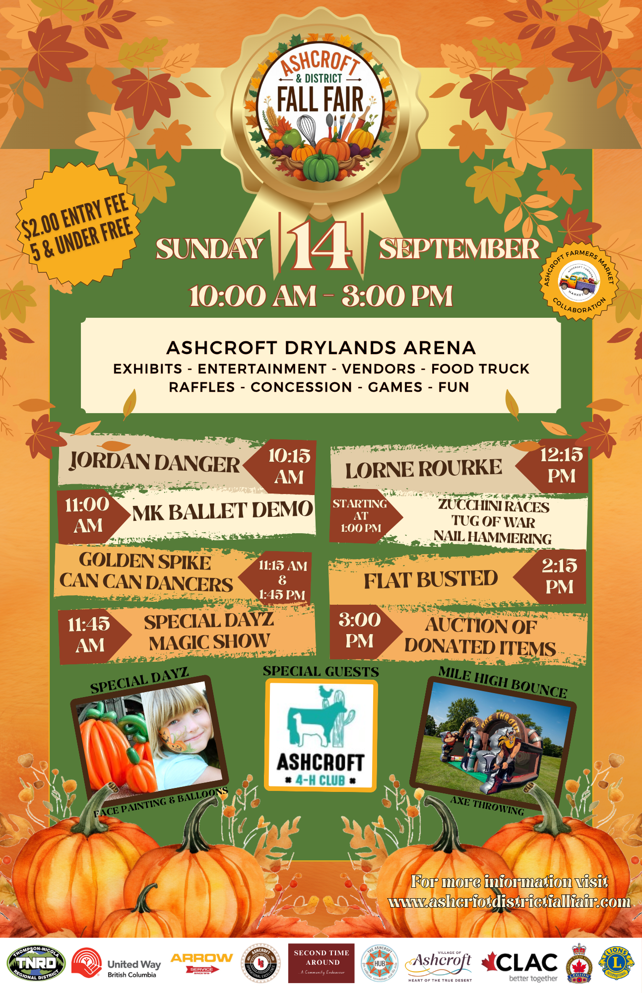 Ashcroft & District Fall Fair - The Village of Ashcroft